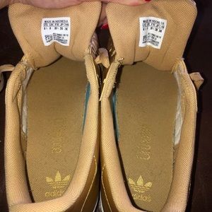 adidas | Shoes | Limited Edition All Gold Adidas Shell Tops | Poshmark